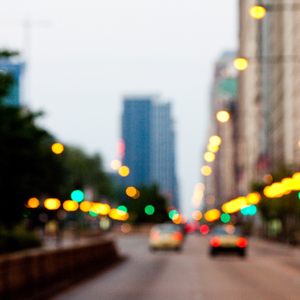 Blurry Street iPad Wallpaper Blurry Street iPad Wallpaper
